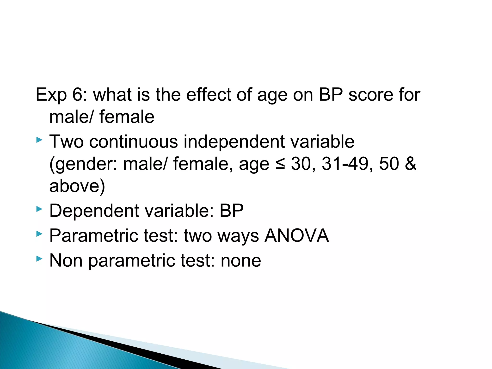 Chosing The Appropriatestatisticaltest Ppt