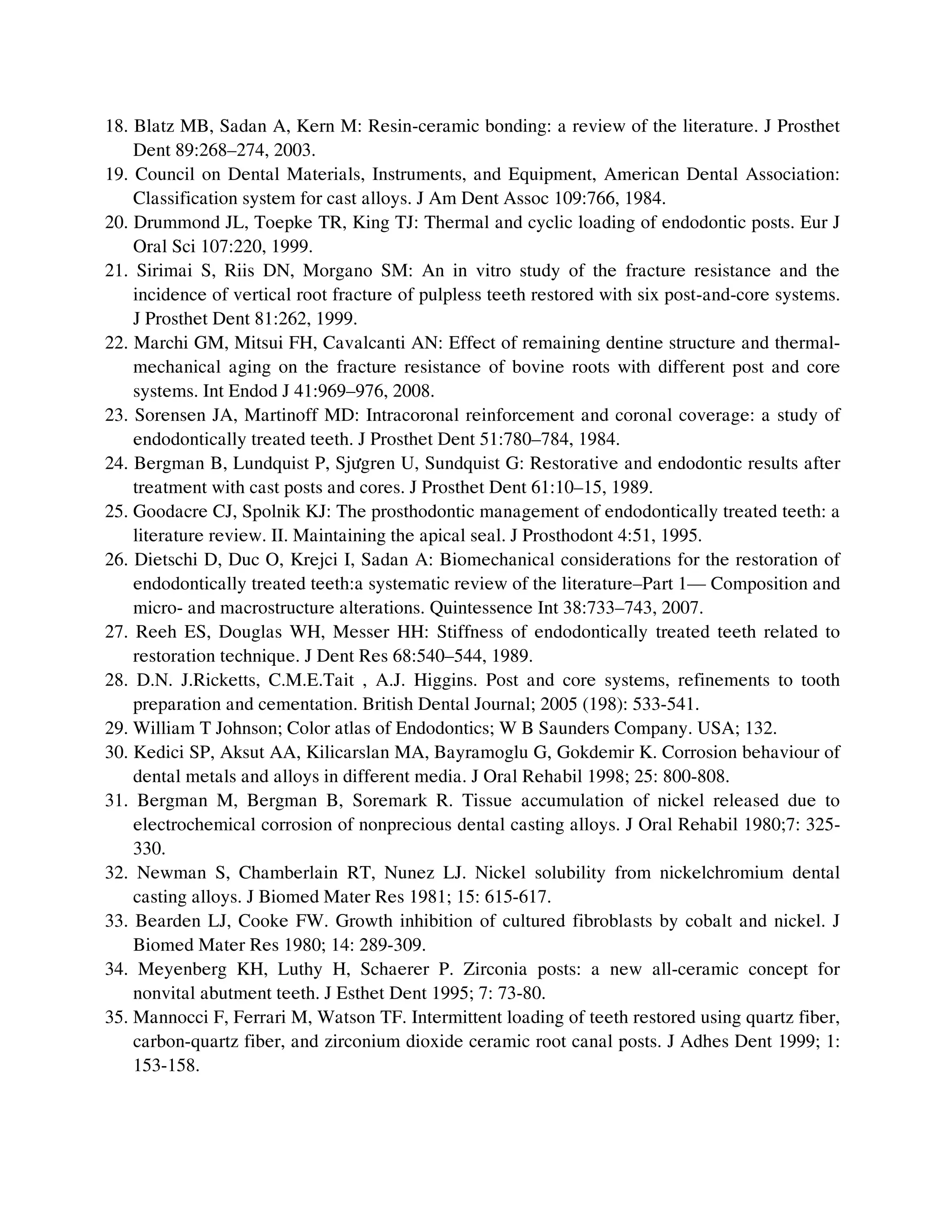 Chot trong nha khoa | PDF