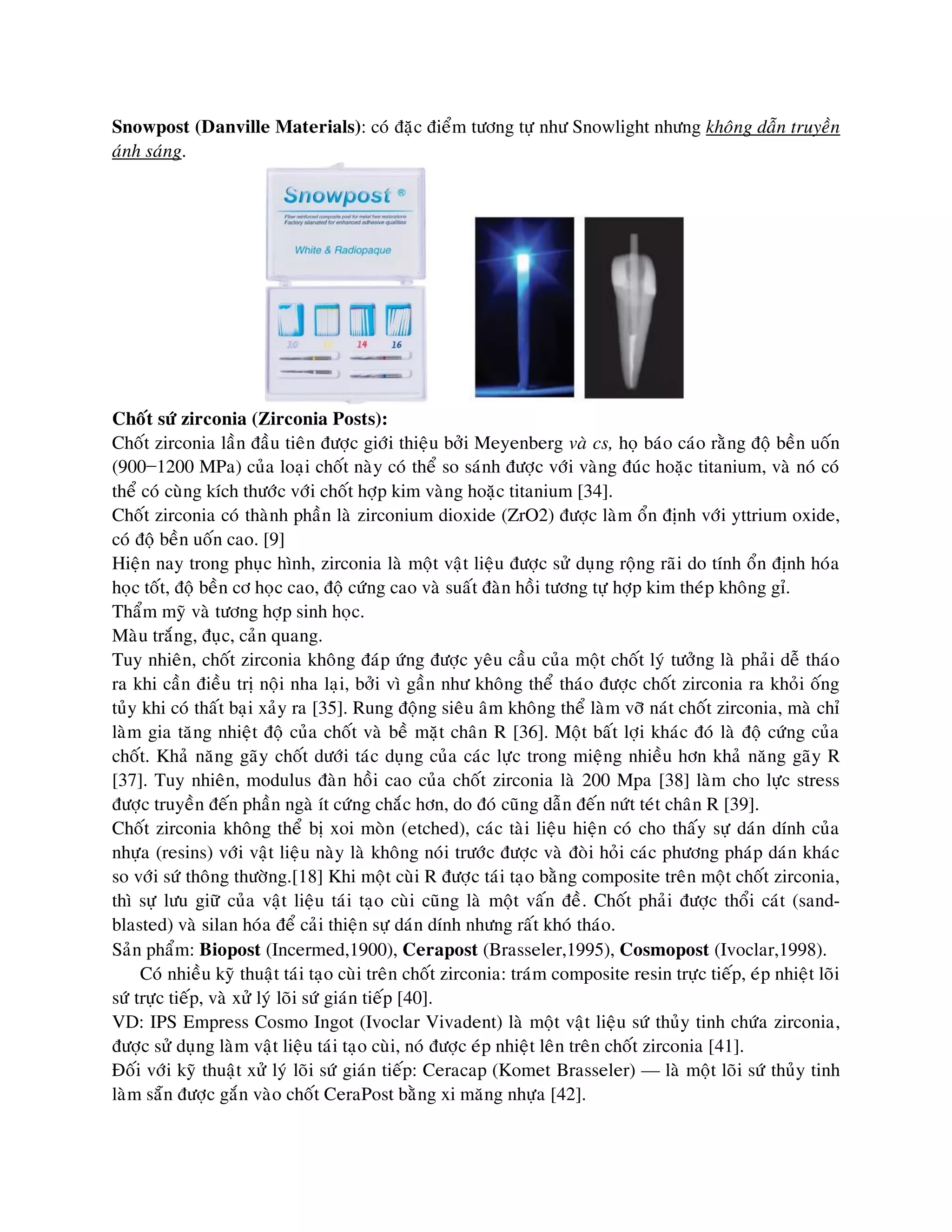 Chot trong nha khoa | PDF