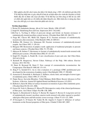 Chot trong nha khoa | PDF