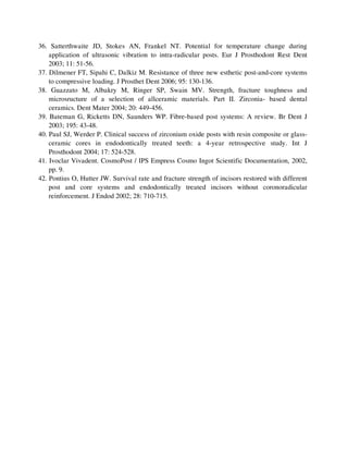 Chot trong nha khoa | PDF