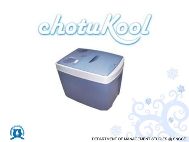 Team SNGCE: Innovation #7- ChotuKool