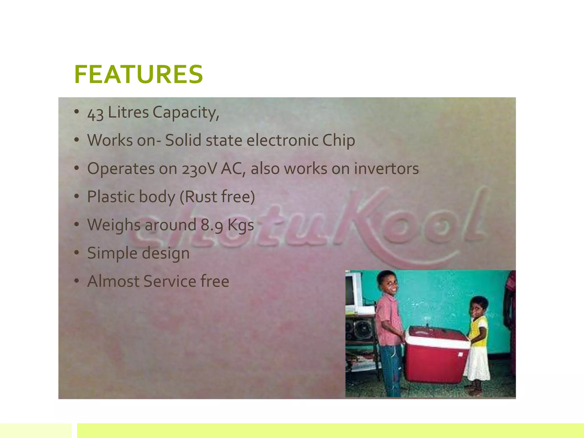 Chotu kool godrej | PPTX