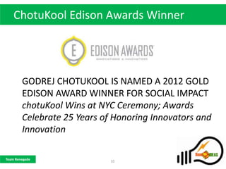 Chotukool team renegade(mica ii) 02-11-12 | PPTX