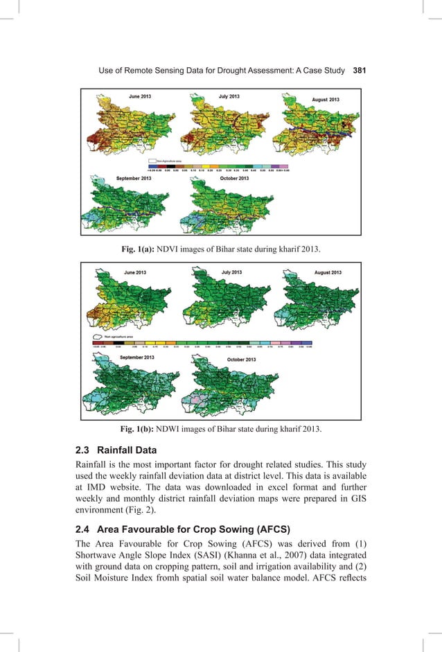drought assessment tool remote sensing normal | PDF | Free Download