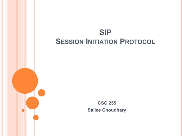 session-initiation-protocol | PPTX