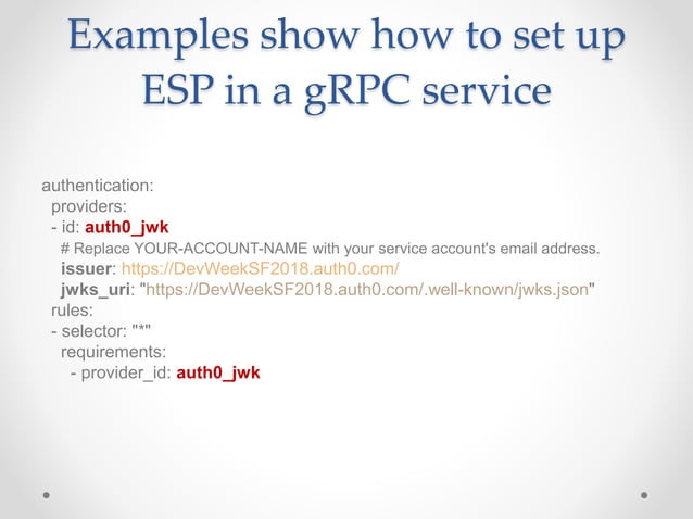 Understanding gRPC Authentication Methods | PPT