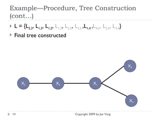 A Quick Introduction to the Chow Liu Algorithm | PPT | Computing | Technology & Computing