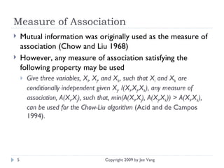A Quick Introduction to the Chow Liu Algorithm | PPT | Computing | Technology & Computing