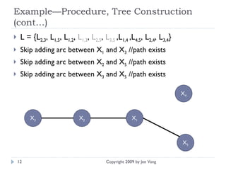 A Quick Introduction to the Chow Liu Algorithm | PPT