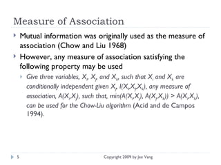 A Quick Introduction to the Chow Liu Algorithm | PPT
