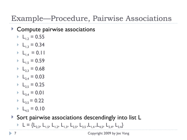 A Quick Introduction To The Chow Liu Algorithm Ppt
