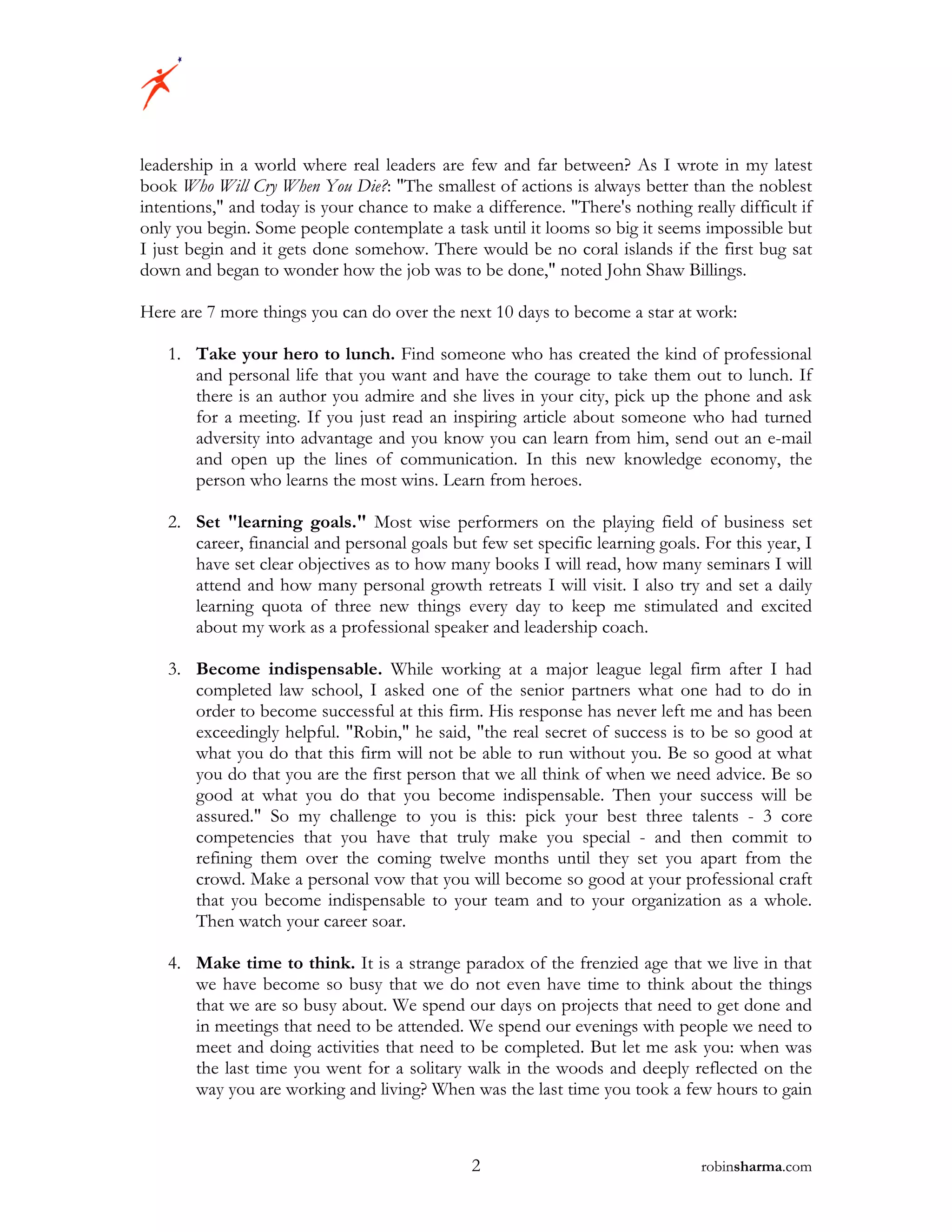 How to Become Extraordinary Human Being | PDF