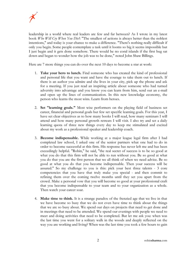 How to Become Extraordinary Human Being | PDF