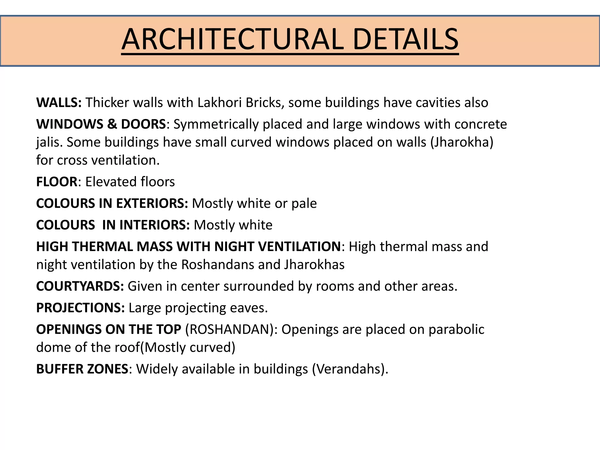 vernacular architecture lucknow (chowk) | PPTX