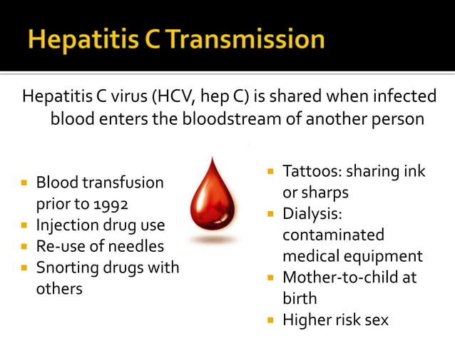 Hepatitis C Presentation for CHOW 2011 | PPT