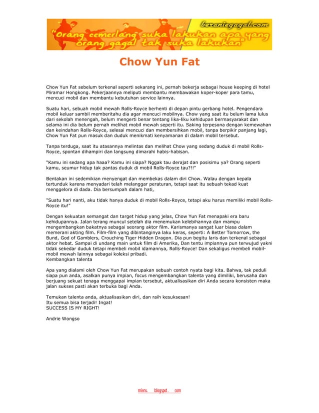 Chow yun fat | PDF