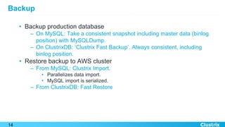 Moving an E-commerce Site to AWS. A Case Study | PPTX