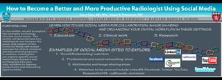 Social Media for Radiology | PDF | Social Networking | Internet