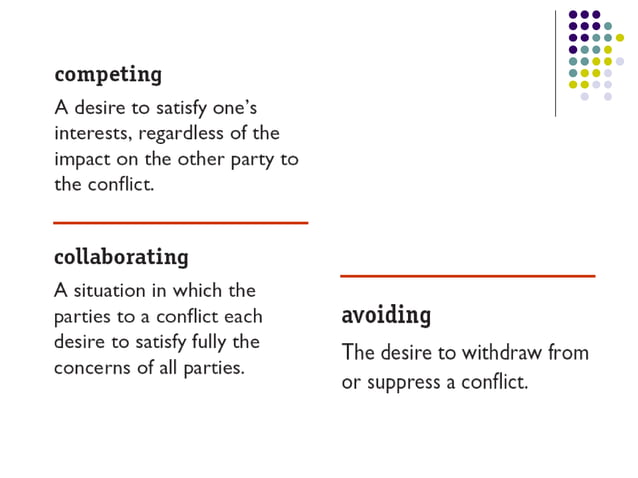 Organizational Behavior : Conflicts and Negotiation | PDF