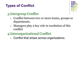 Interorganizational Conflict