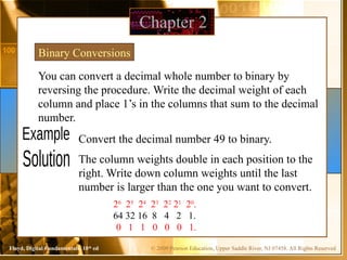 Digital fundamentals - Floyd, Chapter 2.pptx