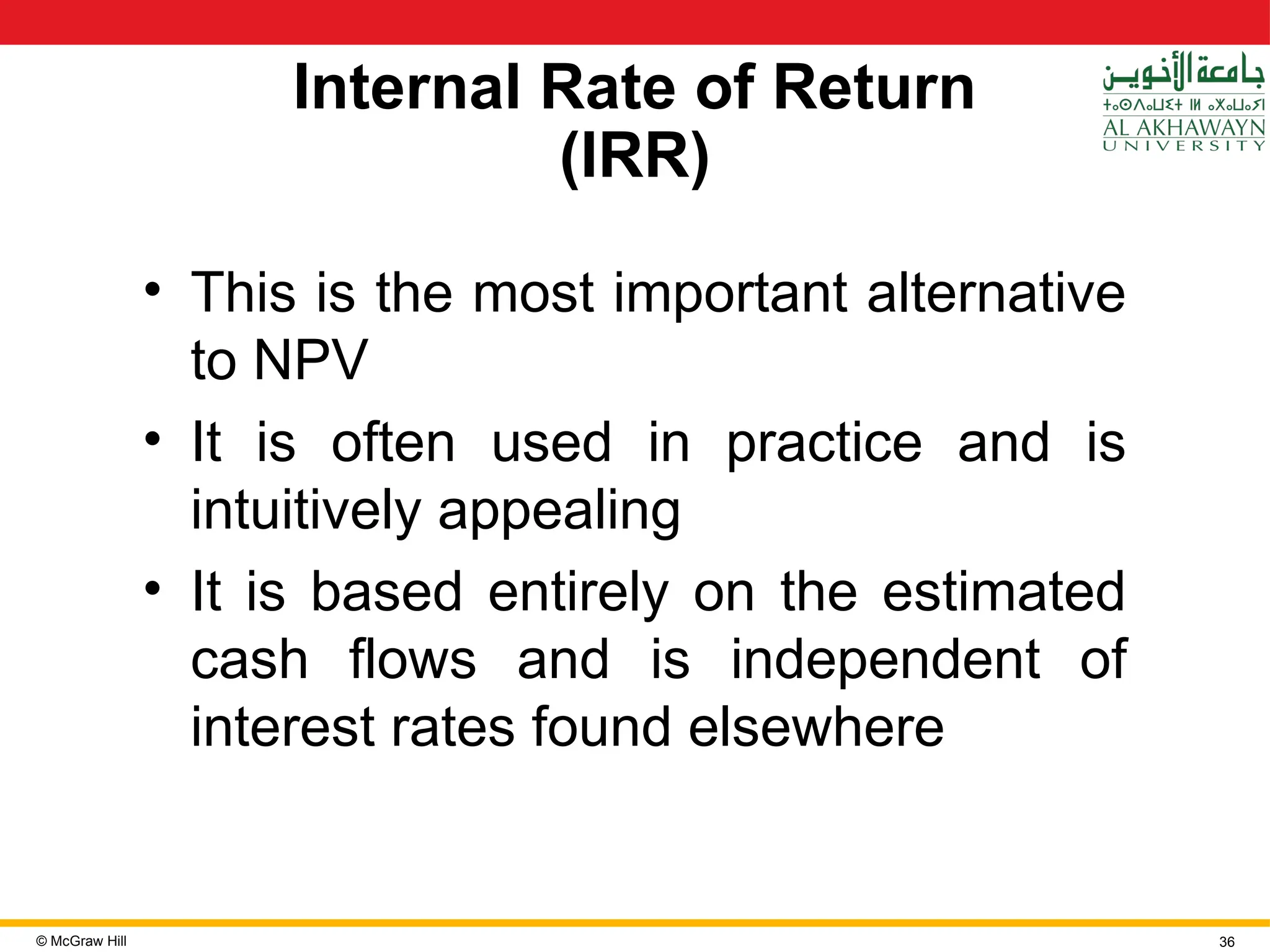 Chp. 08 - NPV and other investment criteria.pptx
