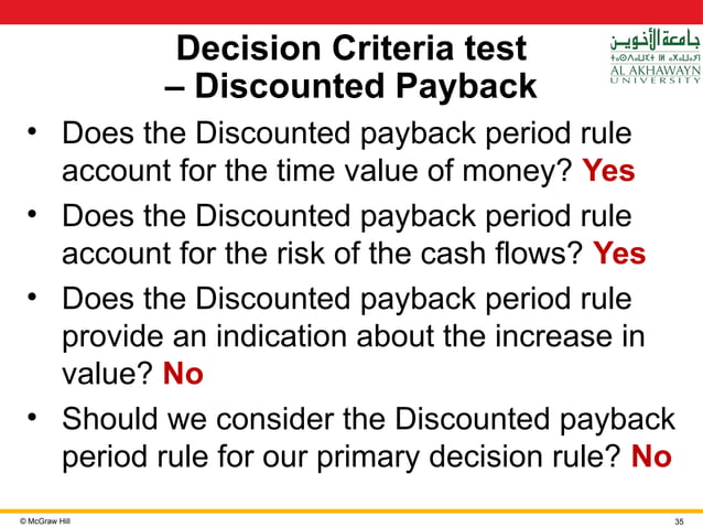 Chp. 08 - NPV and other investment criteria.pptx