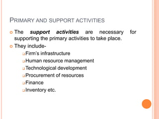 Value chain and SWOT analysis | PPTX