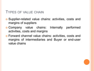 Value chain and SWOT analysis | PPTX