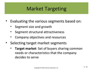 Chp 7 customer driven marketing strategy creating value for target ...