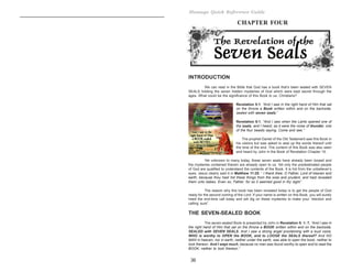 The_Seven_Seals of the End Time Message 01 | PDF