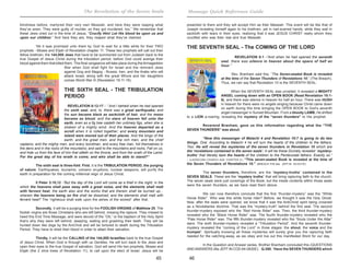 The_Seven_Seals of the End Time Message 01 | PDF