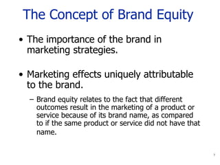 Brands & Brand Management | PPT
