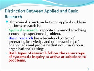 Introduction to research | PPT
