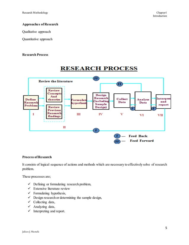 Research Methodology - introduction | DOCX | Science