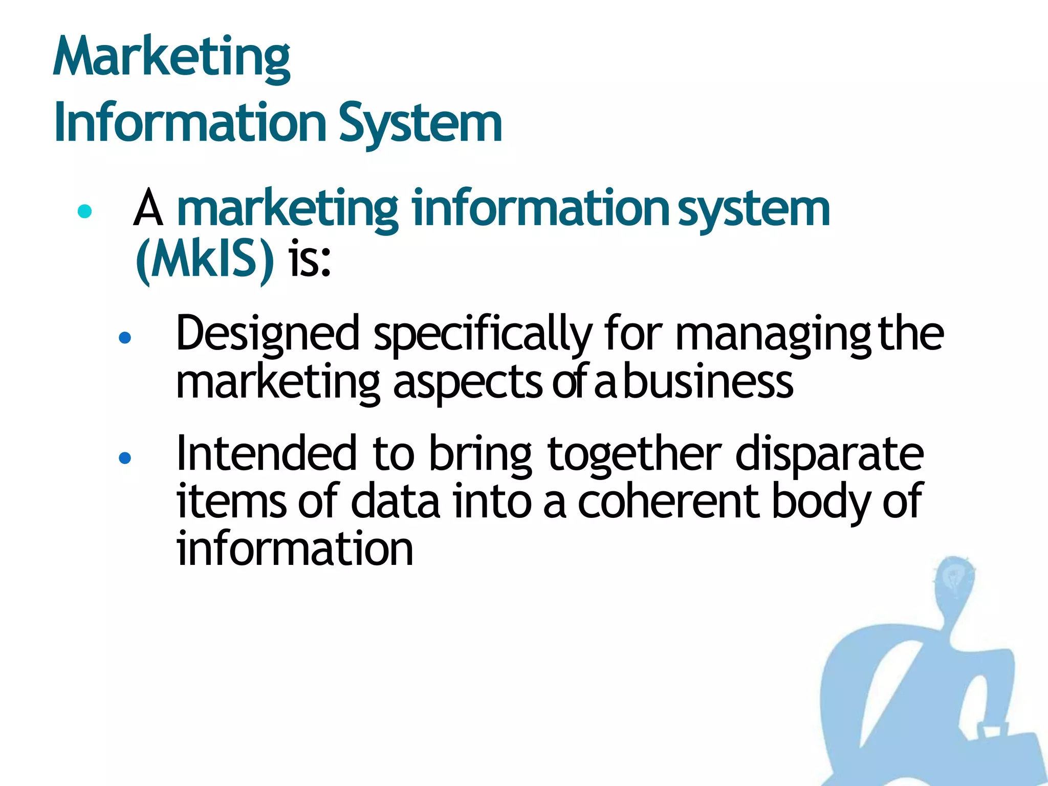 marketing information system-chapter one | PPTX
