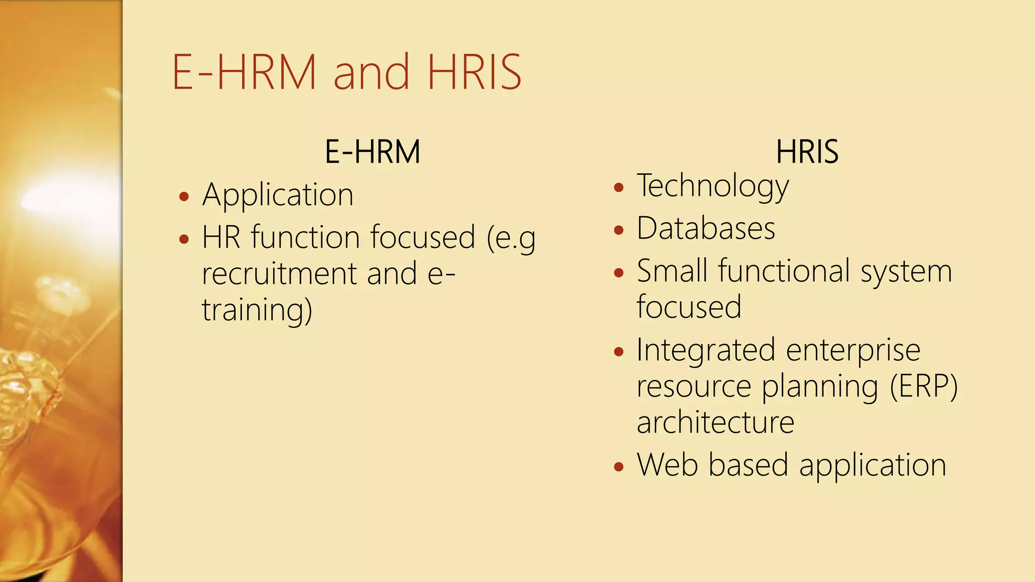 Chp 1 introduction to hris | PPT