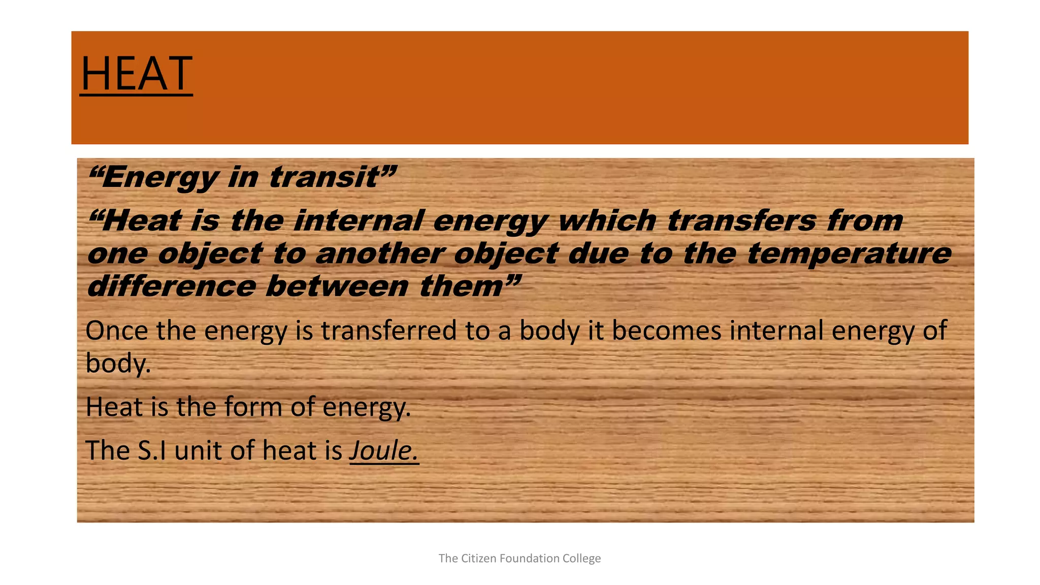Heat | PPT