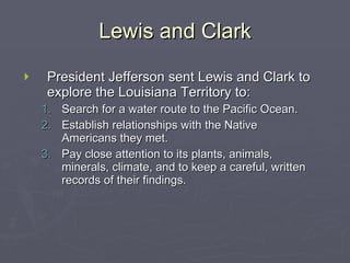 Lewis and Clark | PPT