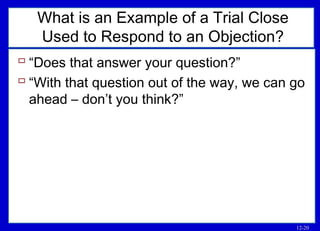 Chp 12 Prospects Objections ppt | PPT