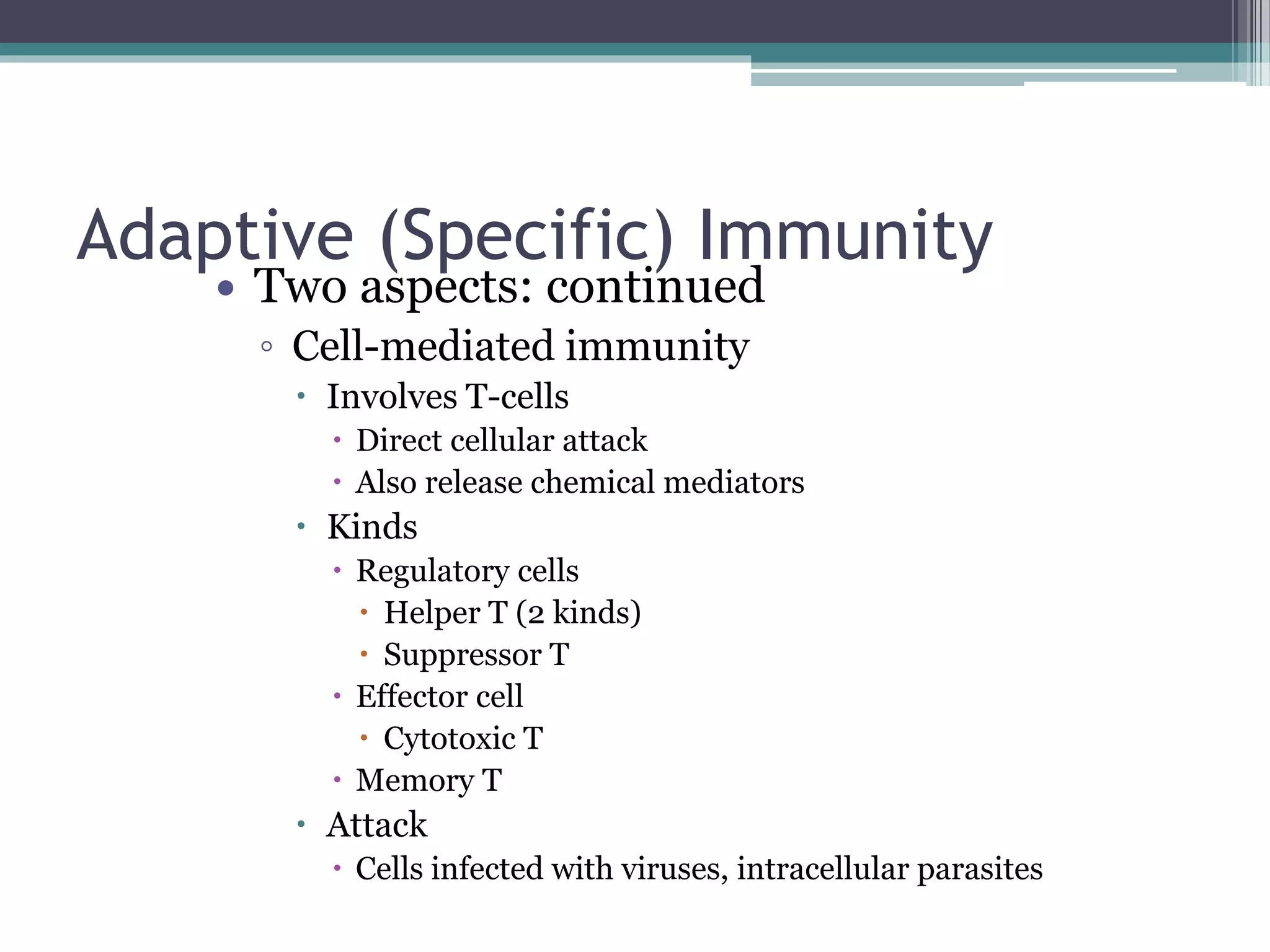 The immune system | PPTX