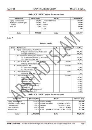 Chp 16. capital reduction (patr ii) | DOCX