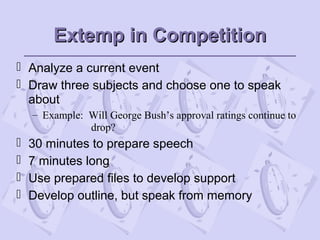 Chp 18 extemp | PPT