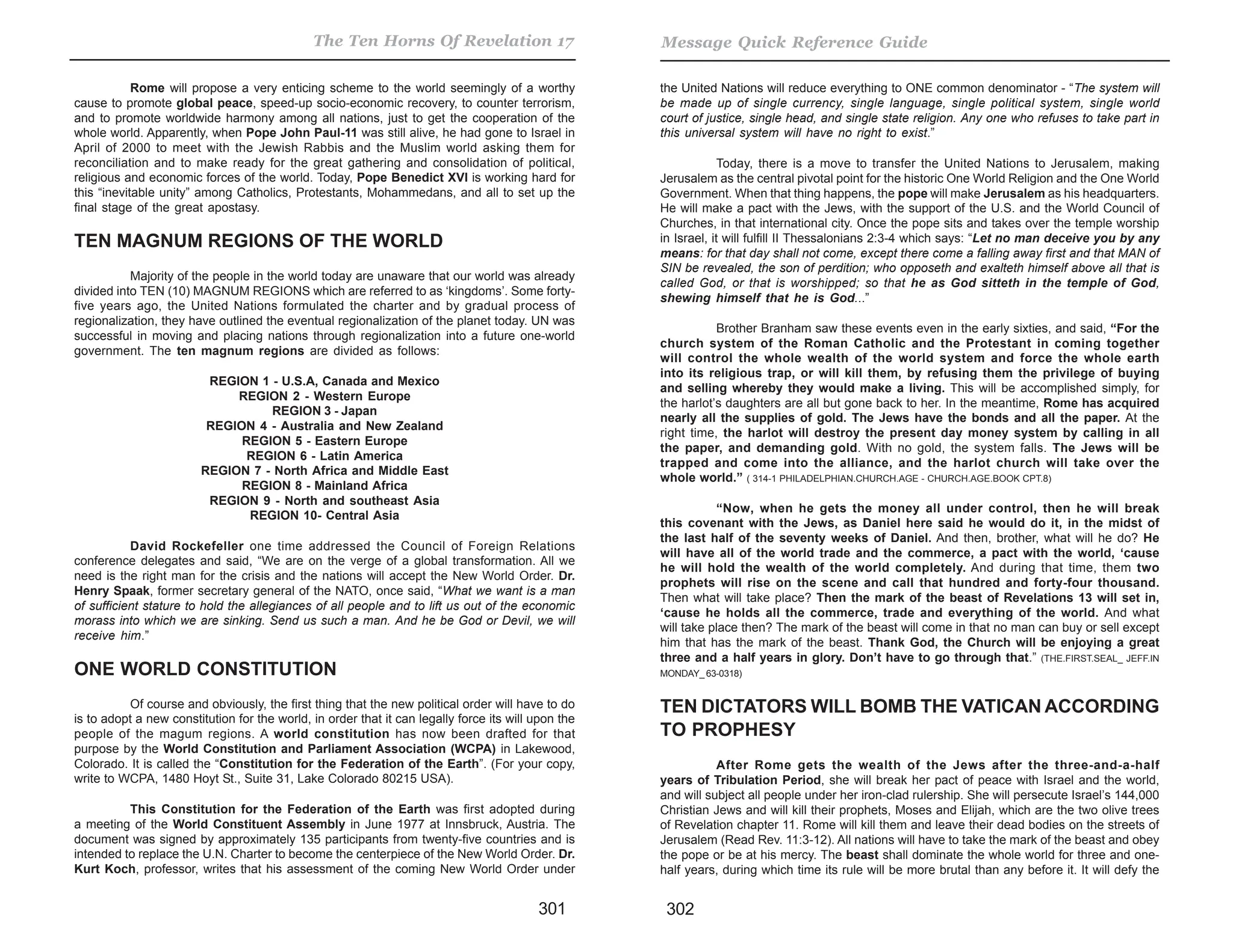 The Ten Horns in the Book of Revelations | PPT