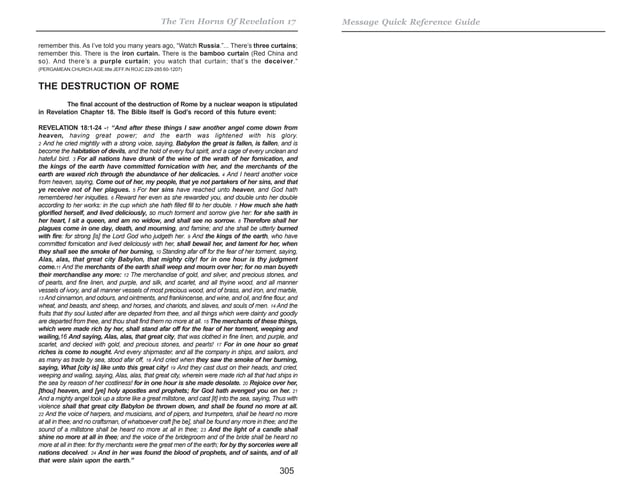 The Ten Horns in the Book of Revelations | PPT