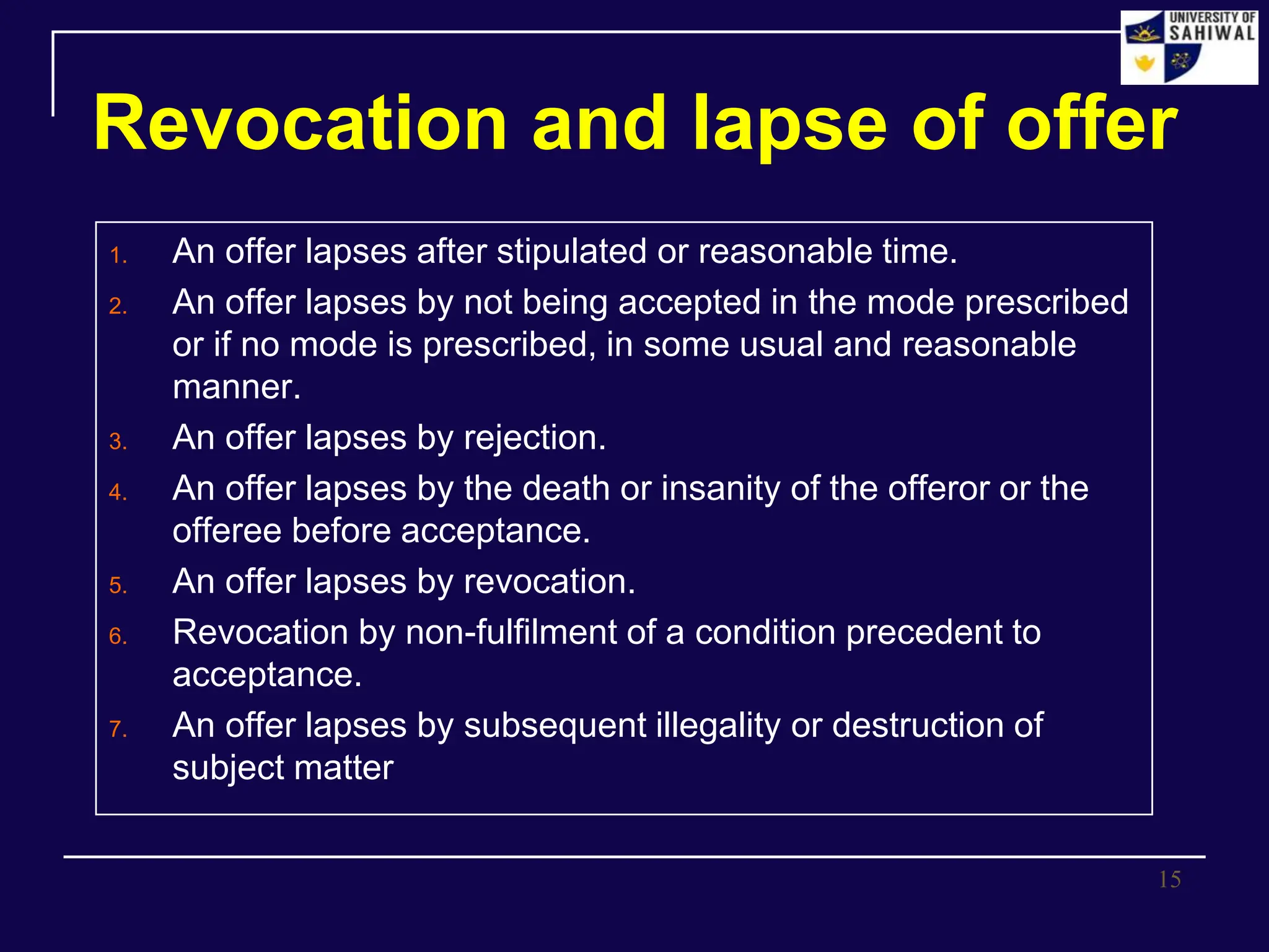 CHP#2 Offer and Acceptance Business Law.ppt