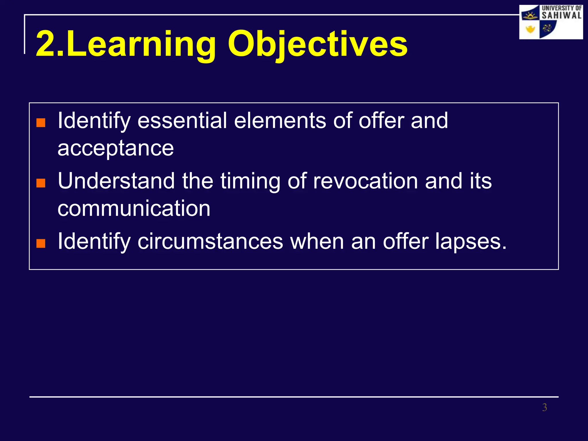 CHP#2 Offer and Acceptance Business Law.ppt