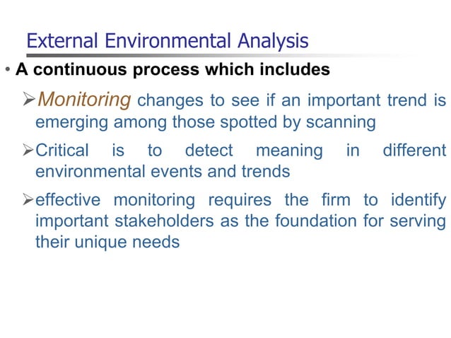 Chp 2_The External Environment.pptx | Environmental Services Industry | Industries