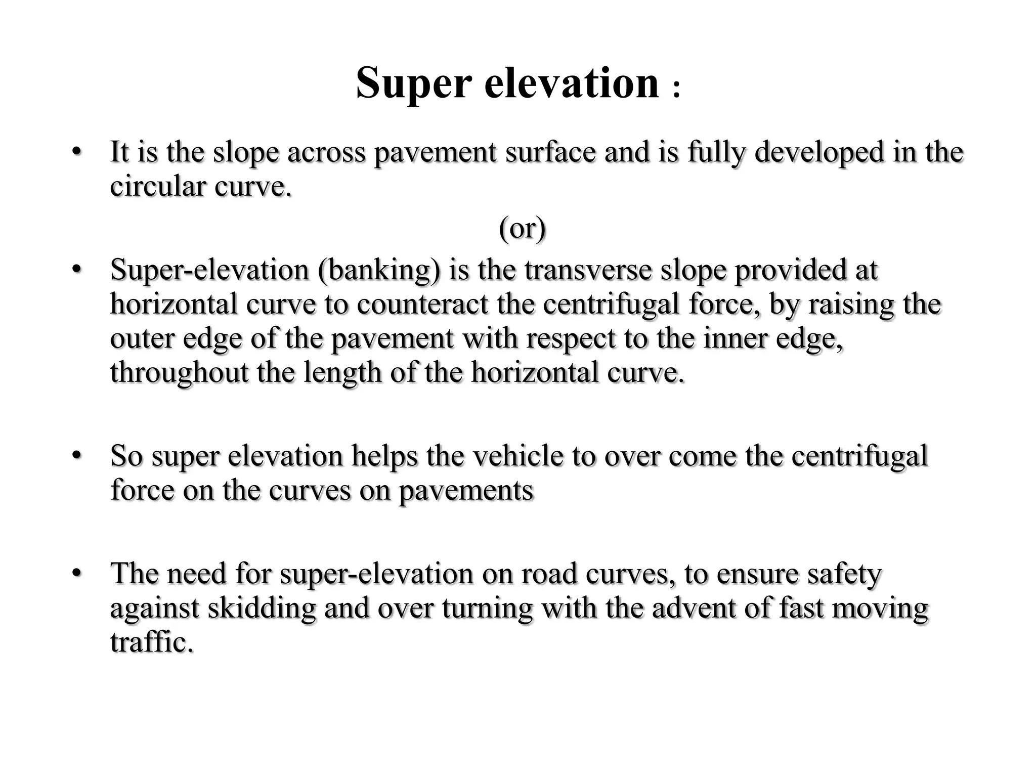 GEOMETRIC DESIGN OF HIGHWAY | PPTX